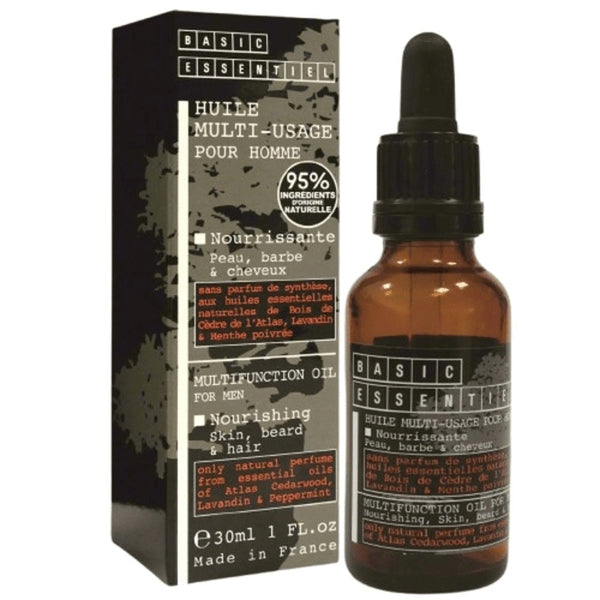 Bare Essentiels Multifunction For Men Nourishing Skin Beard & Hair Oil – Perfume Shop S