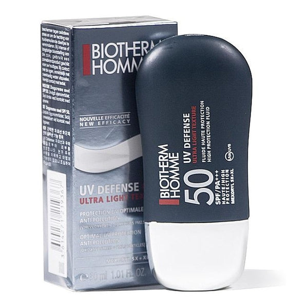 Biotherm Homme UV Defense Ultra Light Texture High Protection Fluid SP ...