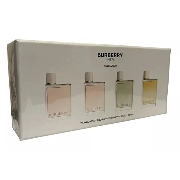 Burberry Miniature Gift Set 2 x 5ml Burberry EDP + 5ml Burberry Her ED ...