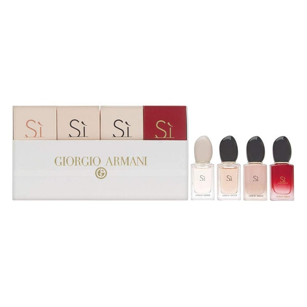 Giorgio Armani Si Gift Set 4 Pieces – Perfume Shop S