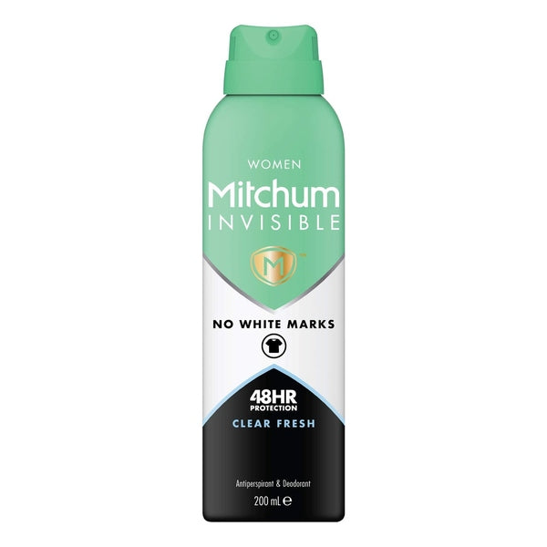Mitchum Women Invisible 48HR Clear Fresh Antiperspirant & Deodorant Sp ...