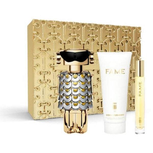 Paco Rabanne Fame Gift Set 80ml EDP + 100ml Body Lotion + 10ml EDP ...