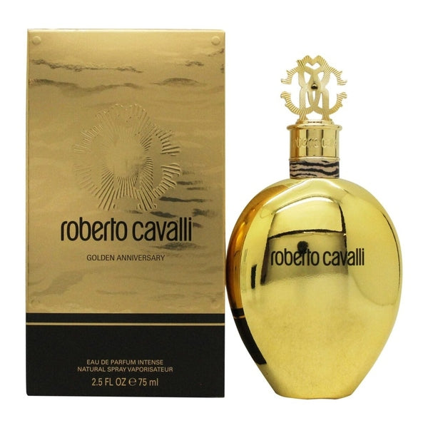 Roberto Cavalli Signature Golden Anniversary Eau de Parfum Intense 75m ...