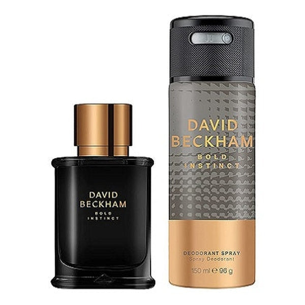 David Beckham Bold Instinct Gift Set 50ml EDT + 150ml Deodorant Spray ...