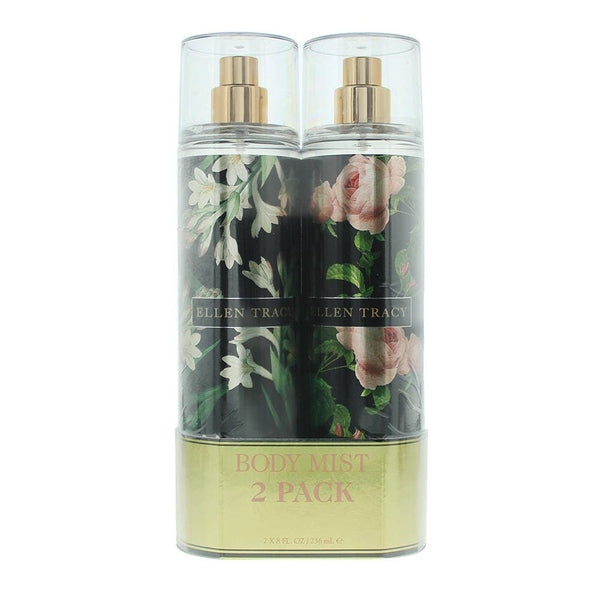 Ellen Tracy Body Mist Gift Set 236ml Confident Body Mist + 236ml Coura ...