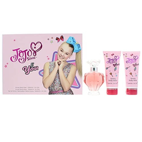 JoJo Siwa Be You Gift Set 100ml EDP + 100ml Body Wash + 100ml Body Lot ...